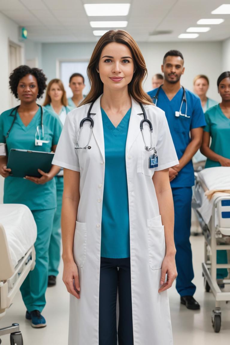 Hospital Hustle - ai prompts and filters of theme - Photify AI