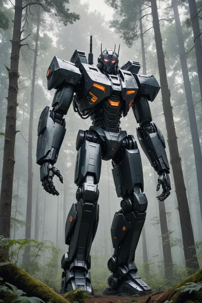 Colossal Robots - ai prompts and filters of theme - Photify AI