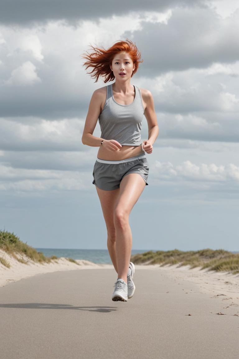 Beach Runner - ai prompts and filters of theme - Photify AI