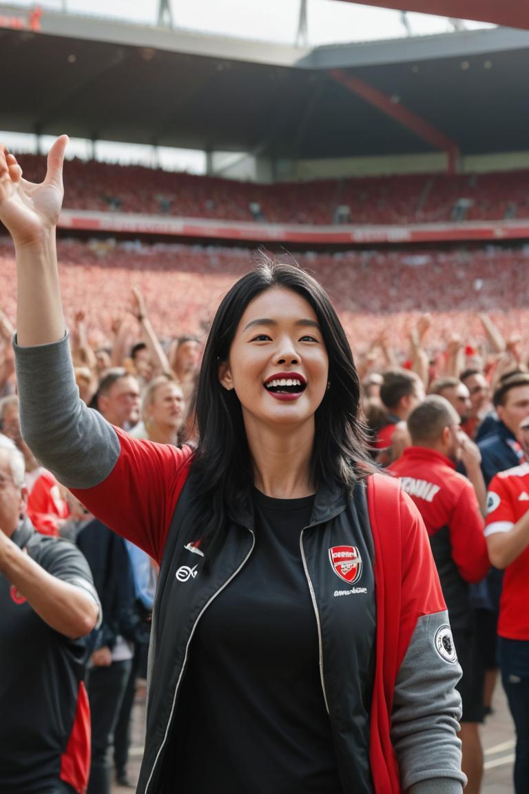 Arsenal Fan Fever - ai prompts and filters of theme - Photify AI